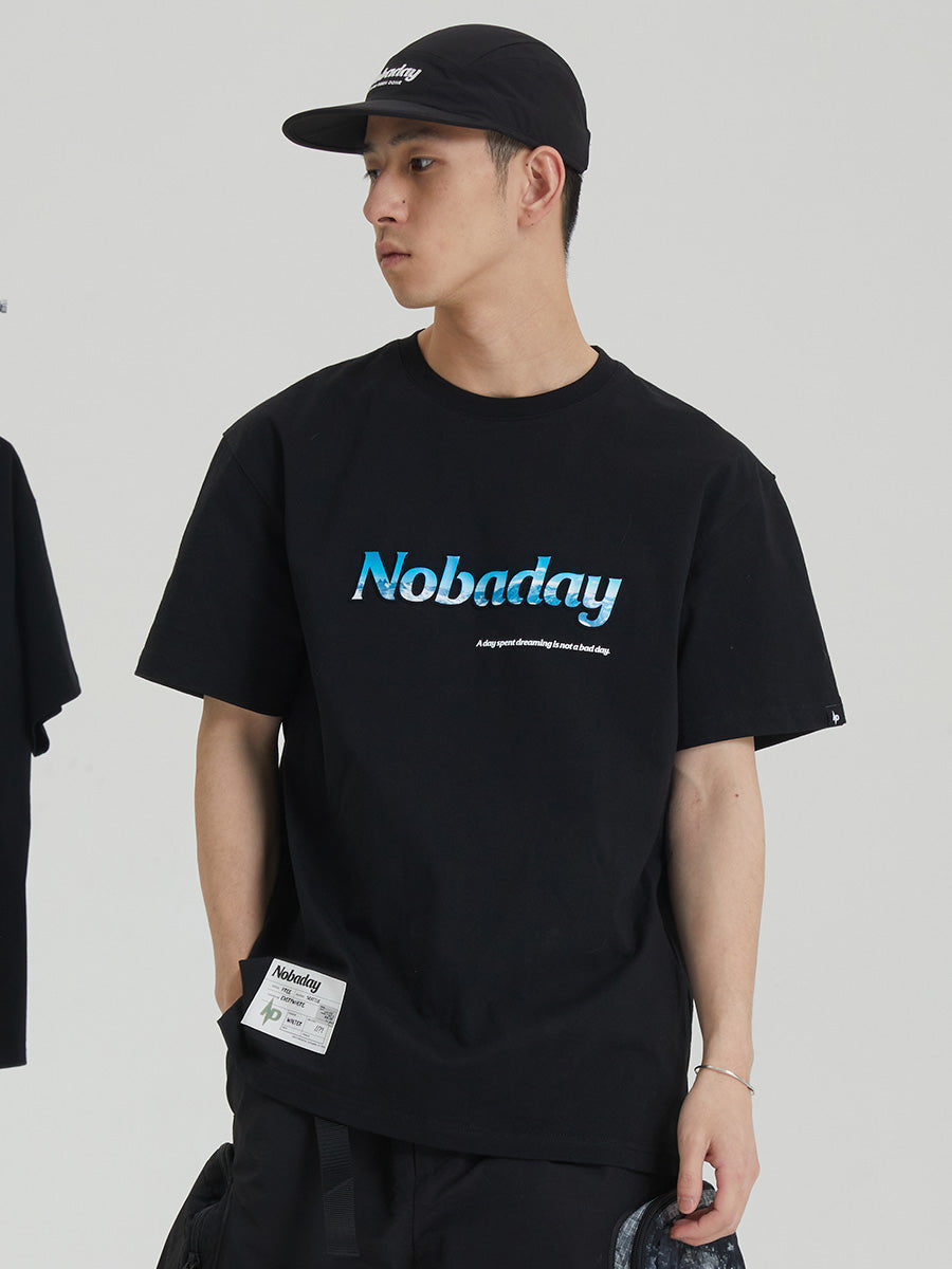 Nobaday Snow Valley Logo T-shirt – NOBADAY