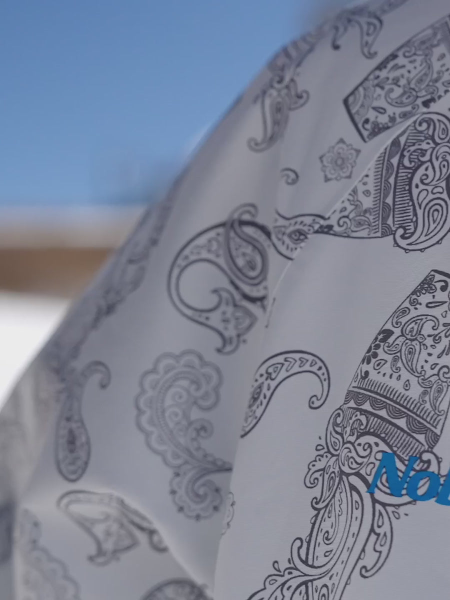 DAWN Print 3L Zip-up Snow Jacket – NOBADAY