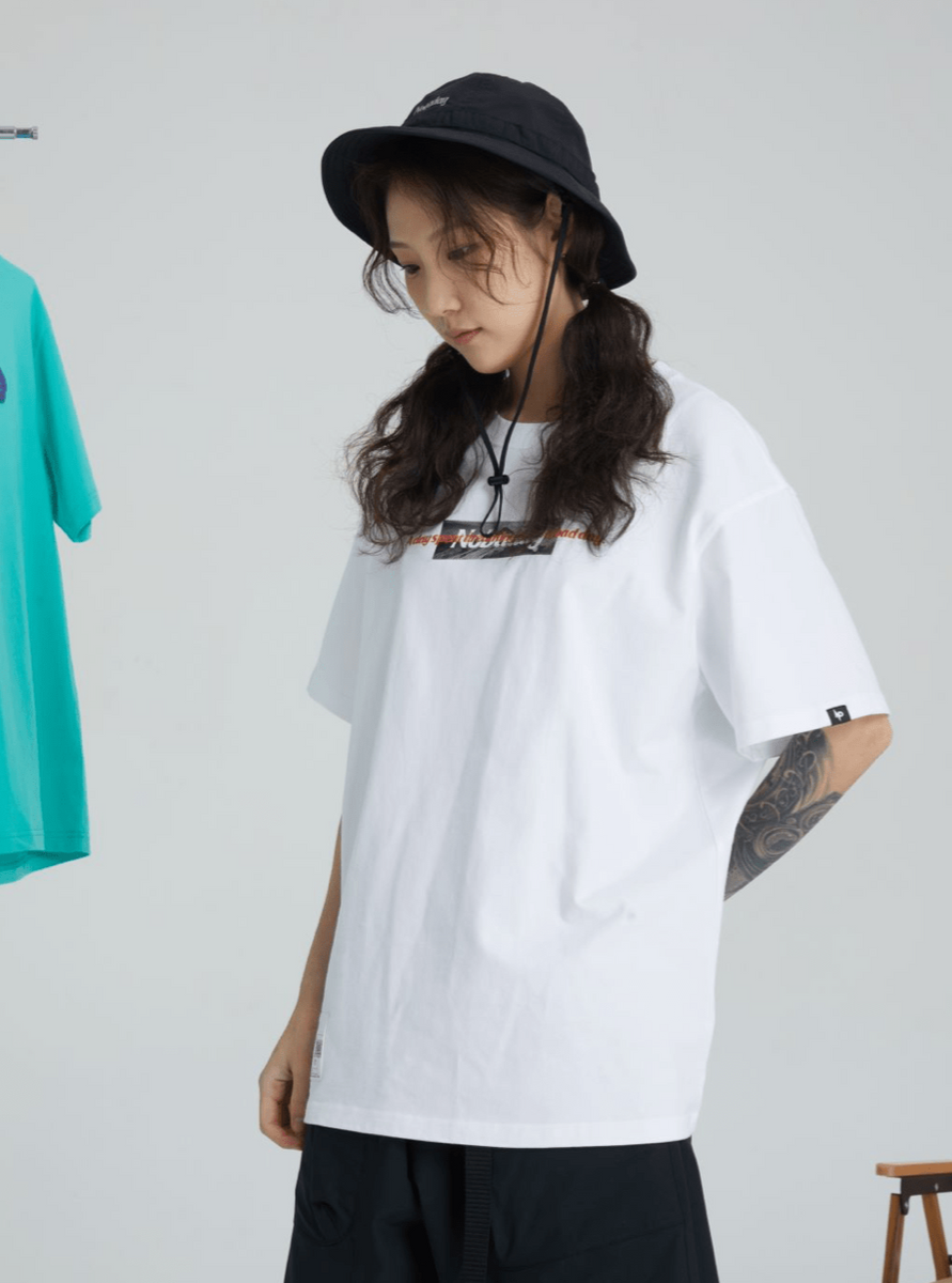 Noboday Box Logo Tee – NOBADAY